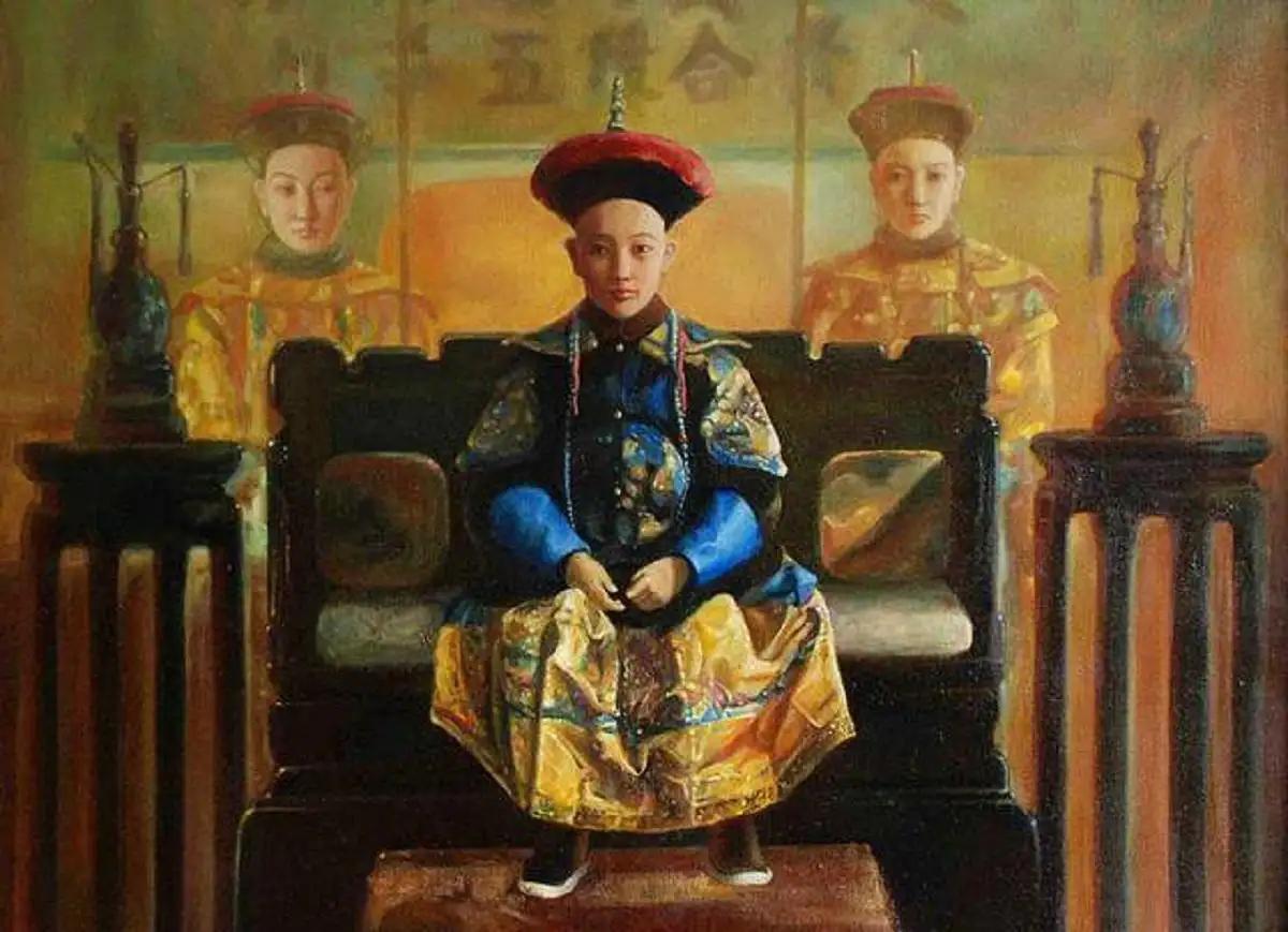 Emperor Tongzhi, who died at the age of 19, was considered too old for ...