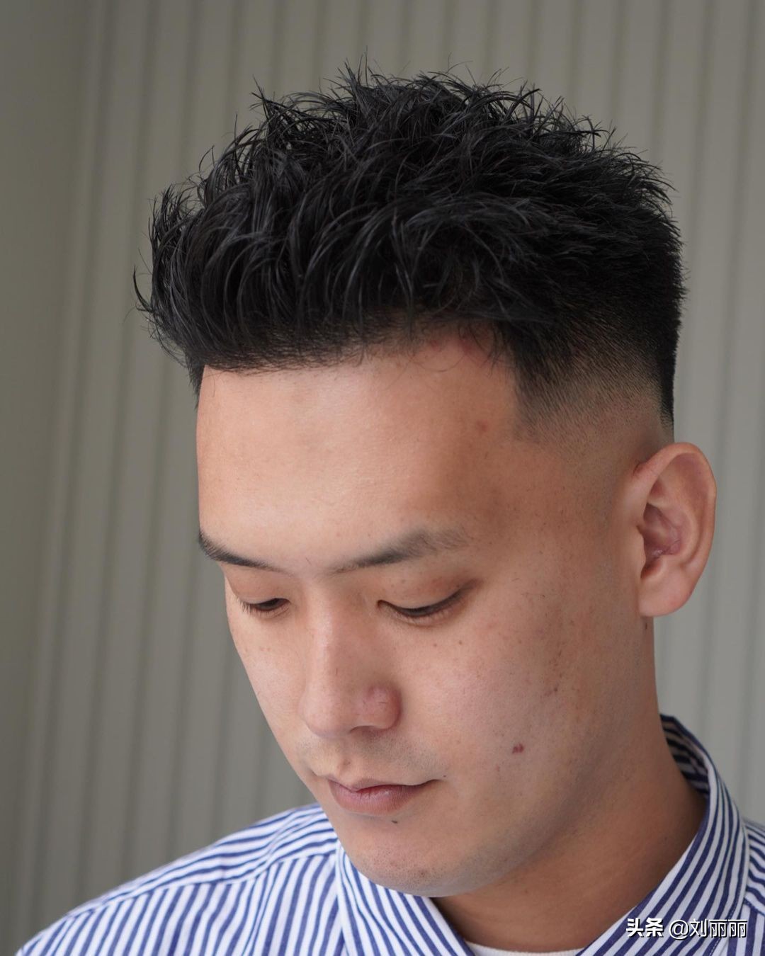 The men's hair that exploded in March was so handsome that he ...