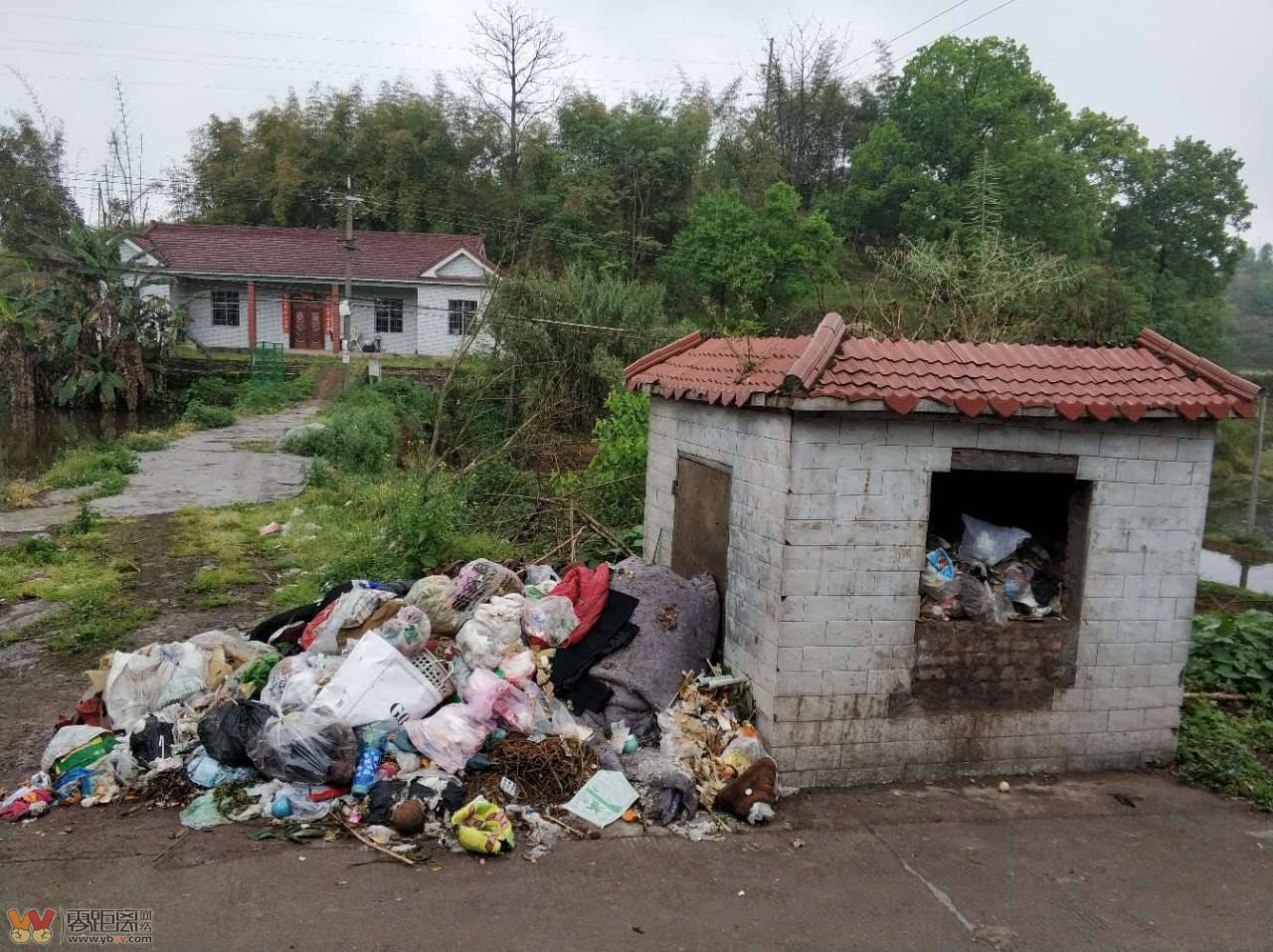 In rural areas, burning garbage on the spot and returning it to the ...