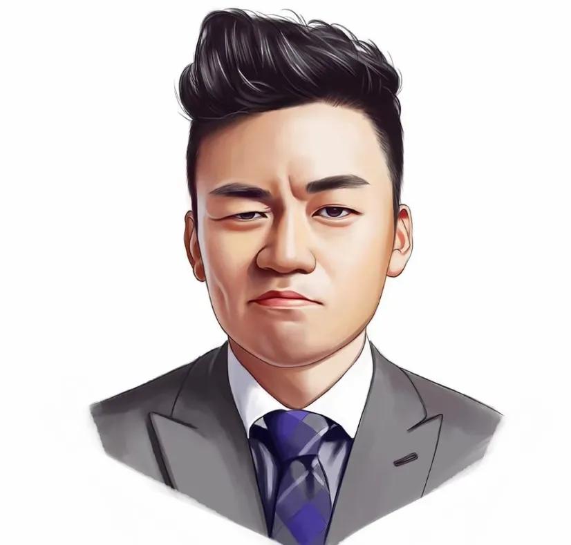 Change the hand-painted avatar of the star with the same style. A good ...