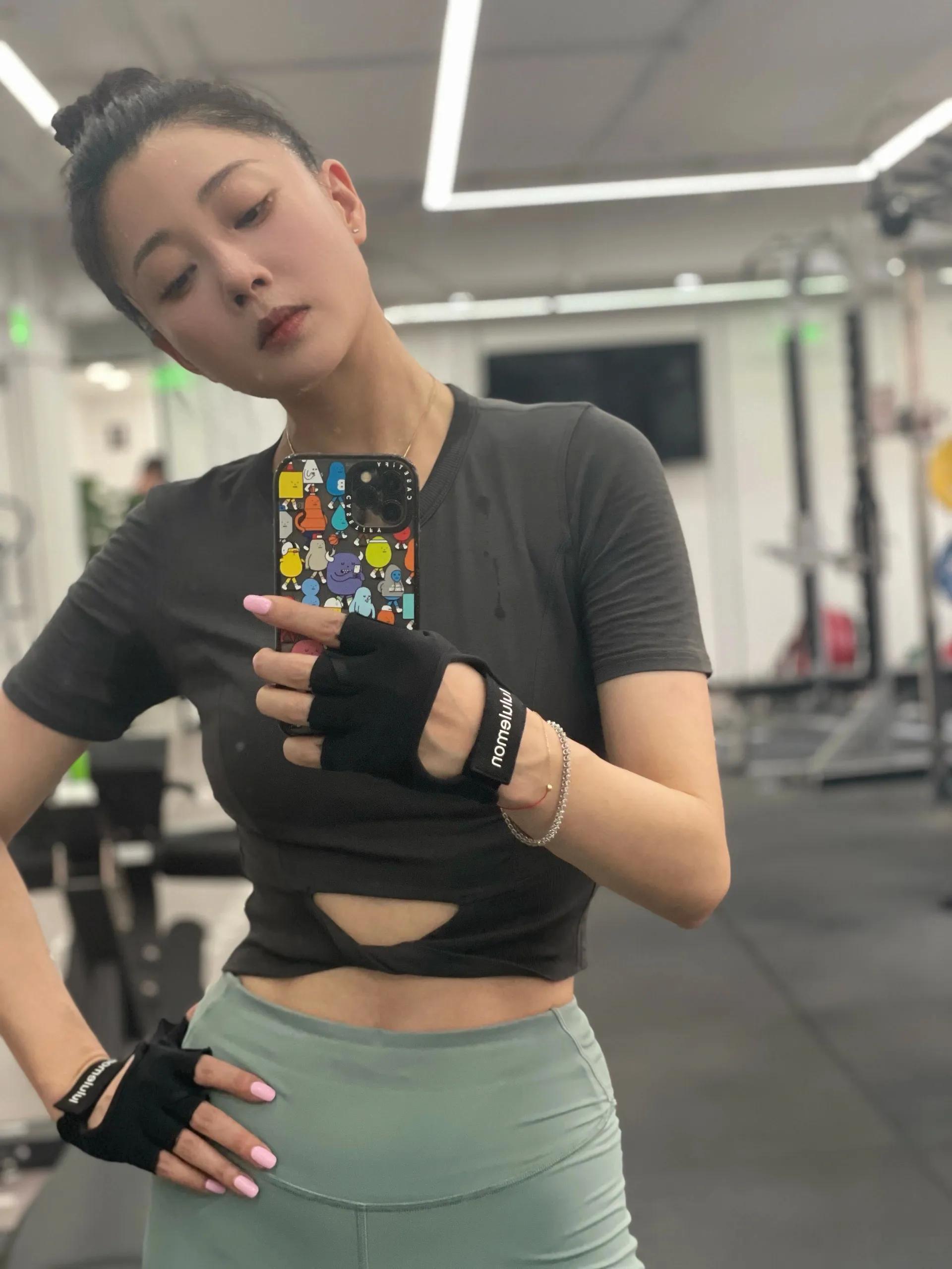 The actress who needs to build muscles no matter how thin she is, Tian ...