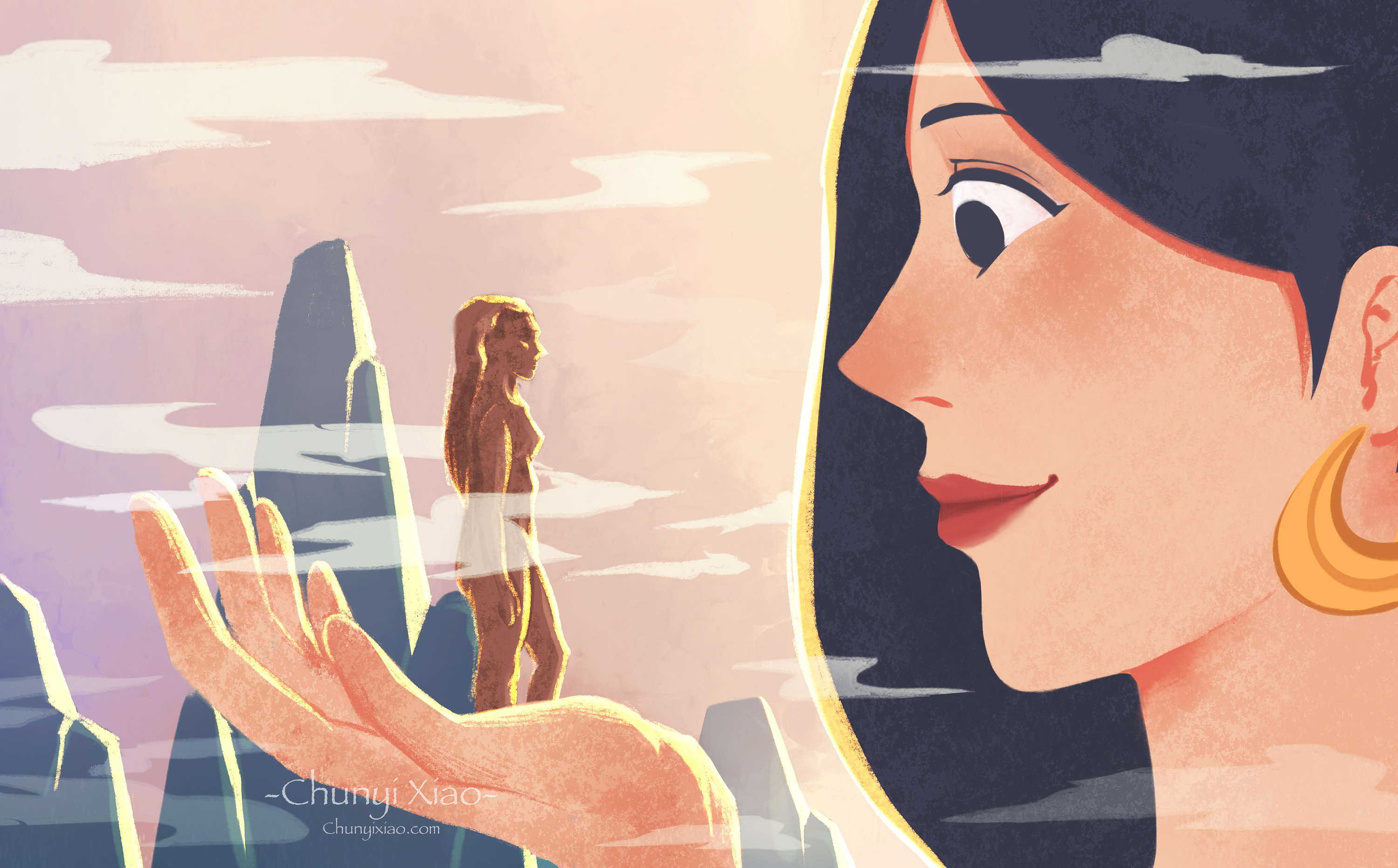 The Creation Myth—Nu Wa Creating Humans (2) - iNEWS