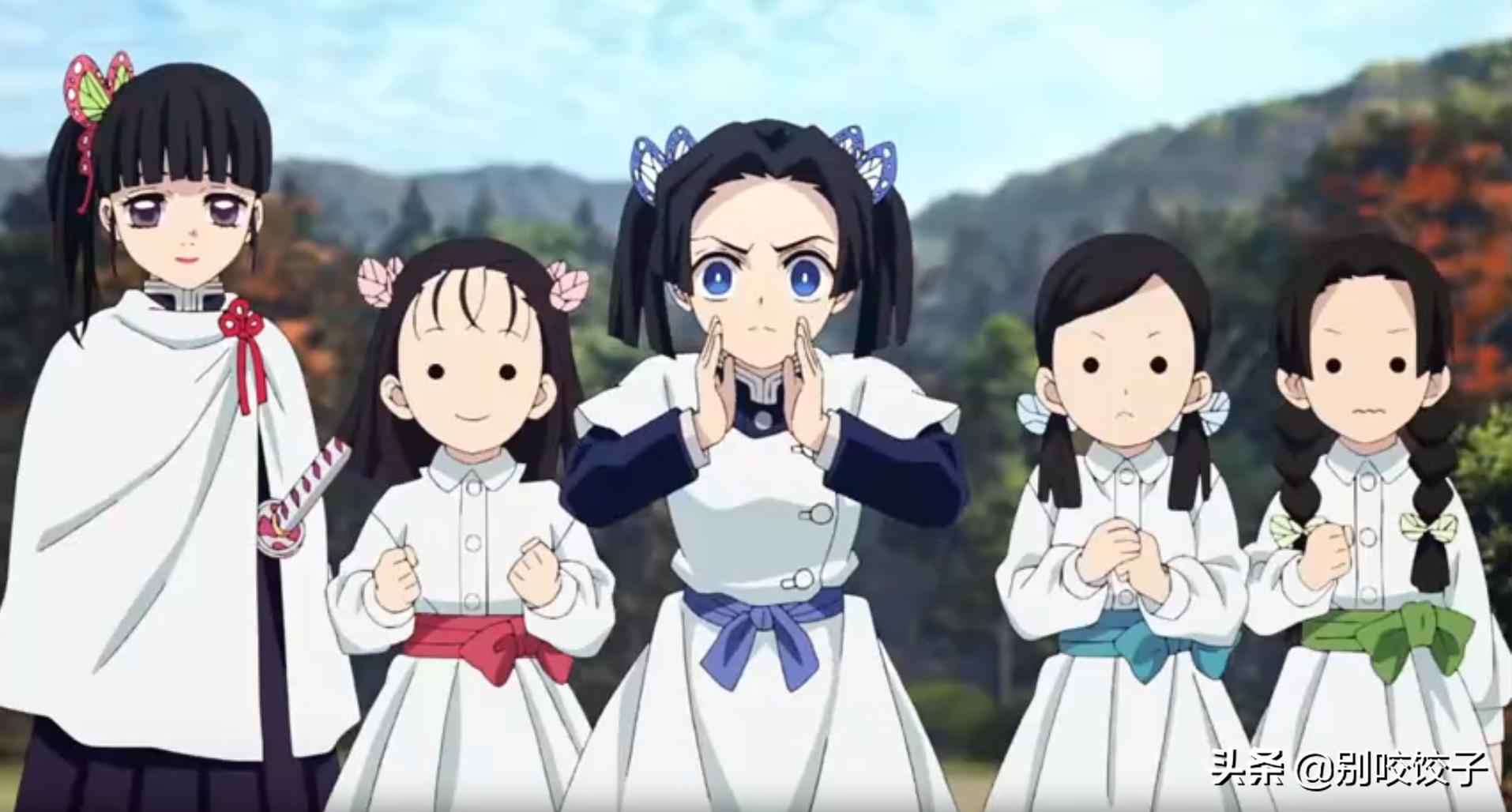 The three little ones of the Blade of Ghost Slayer arrived at Huajie ...