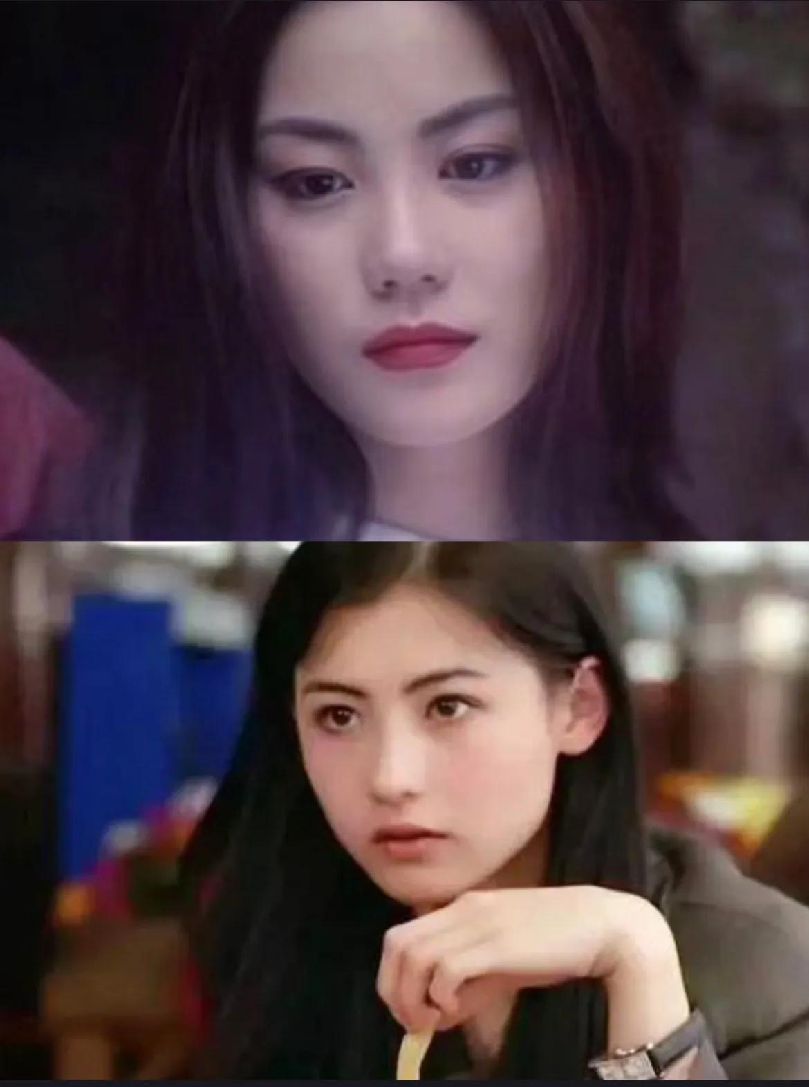 The comparison between Faye Wong and Cecilia Cheung's 18-year-old looks ...