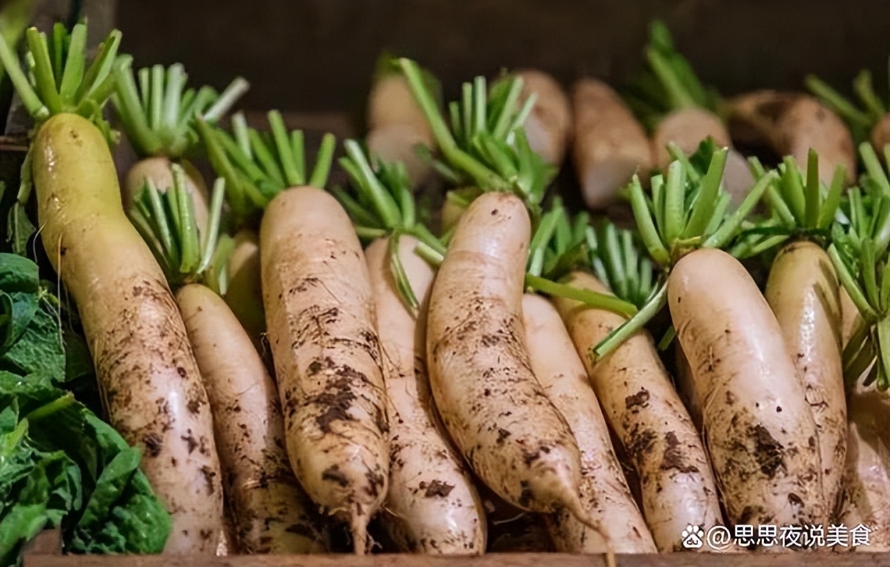 The radish is preserved in this way, it will not be rotten or brany ...