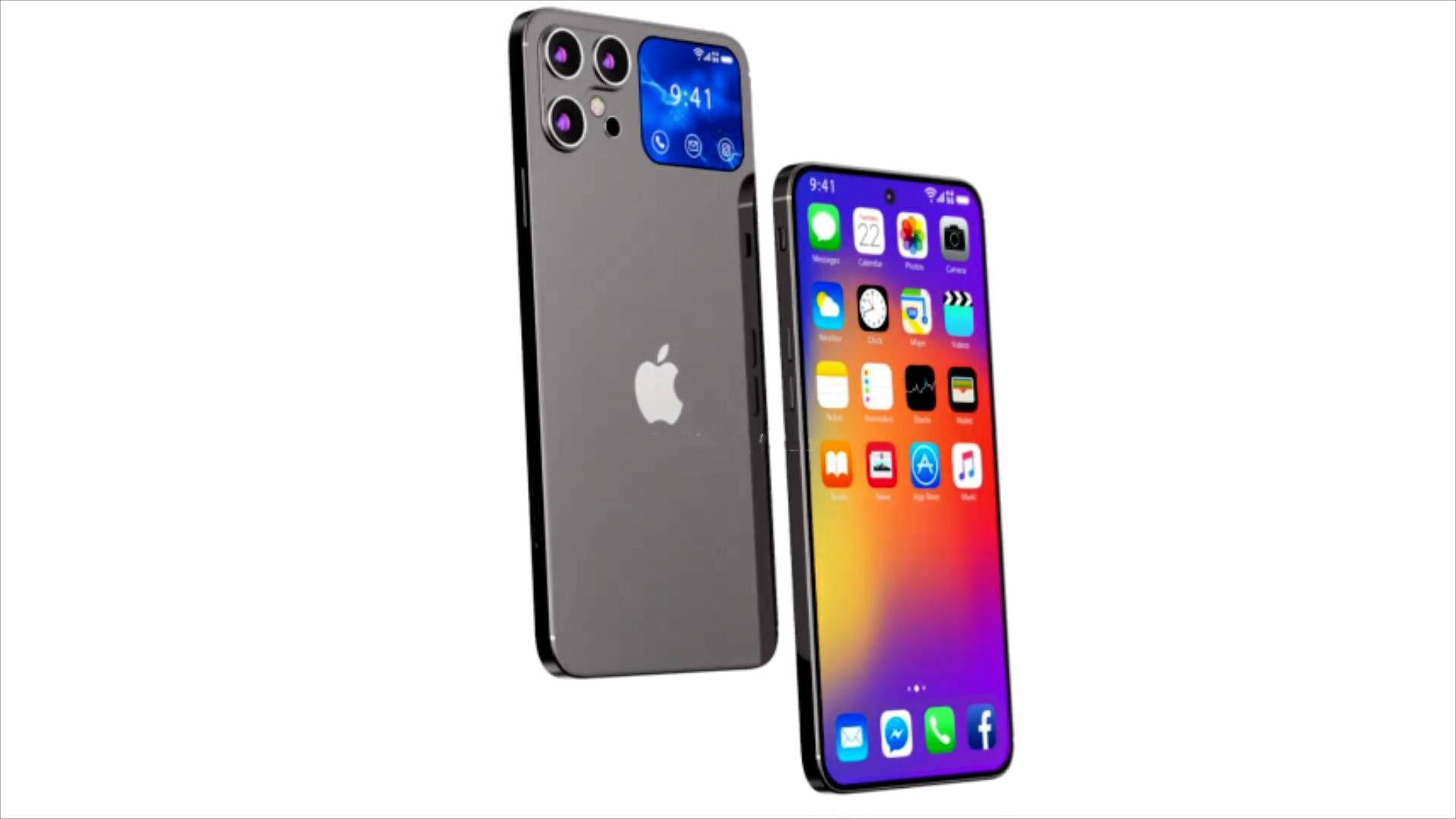 Rendering of iPhone 15 Pro: 1-inch secondary screen is better than ...