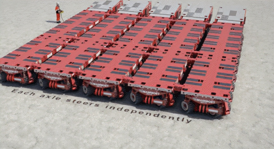 A big man in the transportation industry with a load of 50,000 tons ...