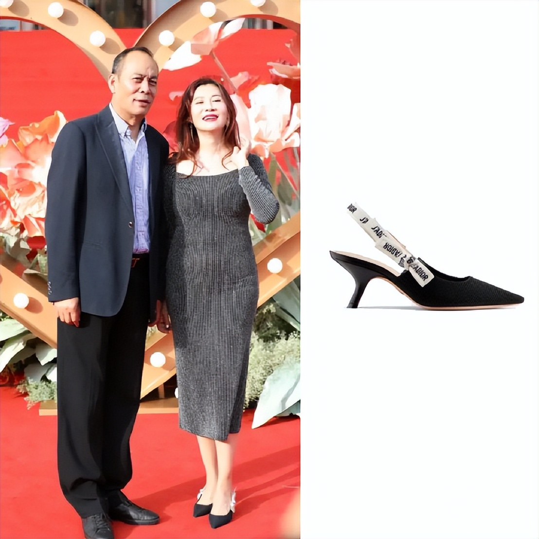 Zhang Guangbei and his wife walked the red carpet together, 57-year-old ...
