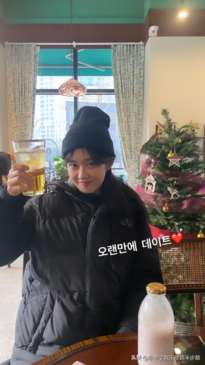 Zhang Nala happily posted her husband's perspective dating photos, and ...