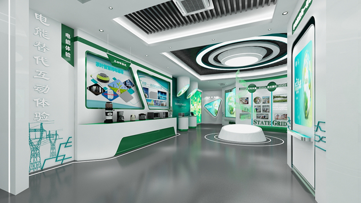 Digitally build a waste sorting exhibition hall to actively convey the ...