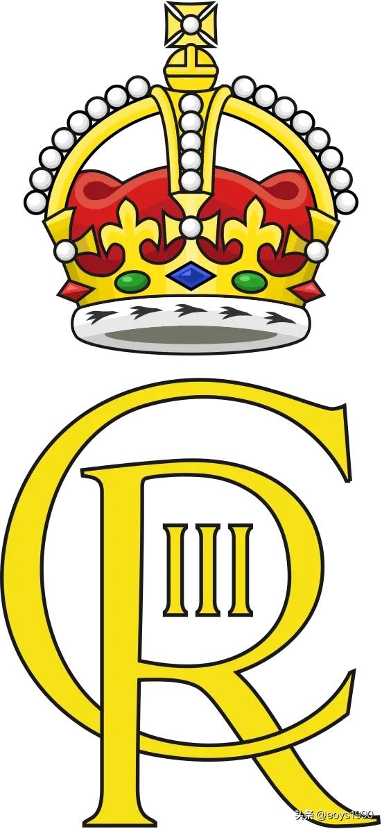 Title, banner, coat of arms of King Charles III of Great Britain - iNEWS