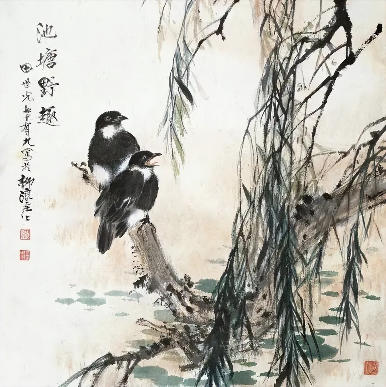 Tian Shiguang: Meticulous Flower and Bird "Danqing Giant" - iMedia