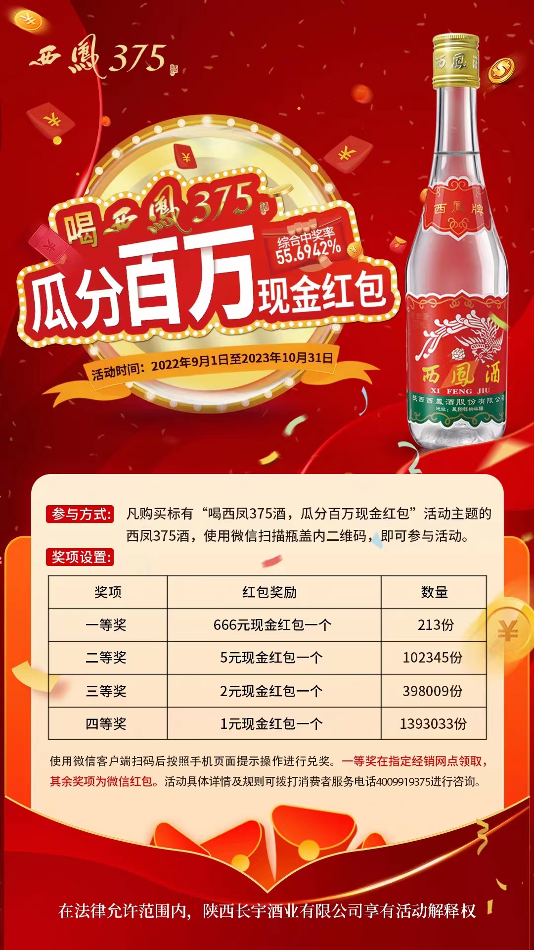 "Wine" gives life more realism, drink Xifeng 375 wine to sweep cash red ...