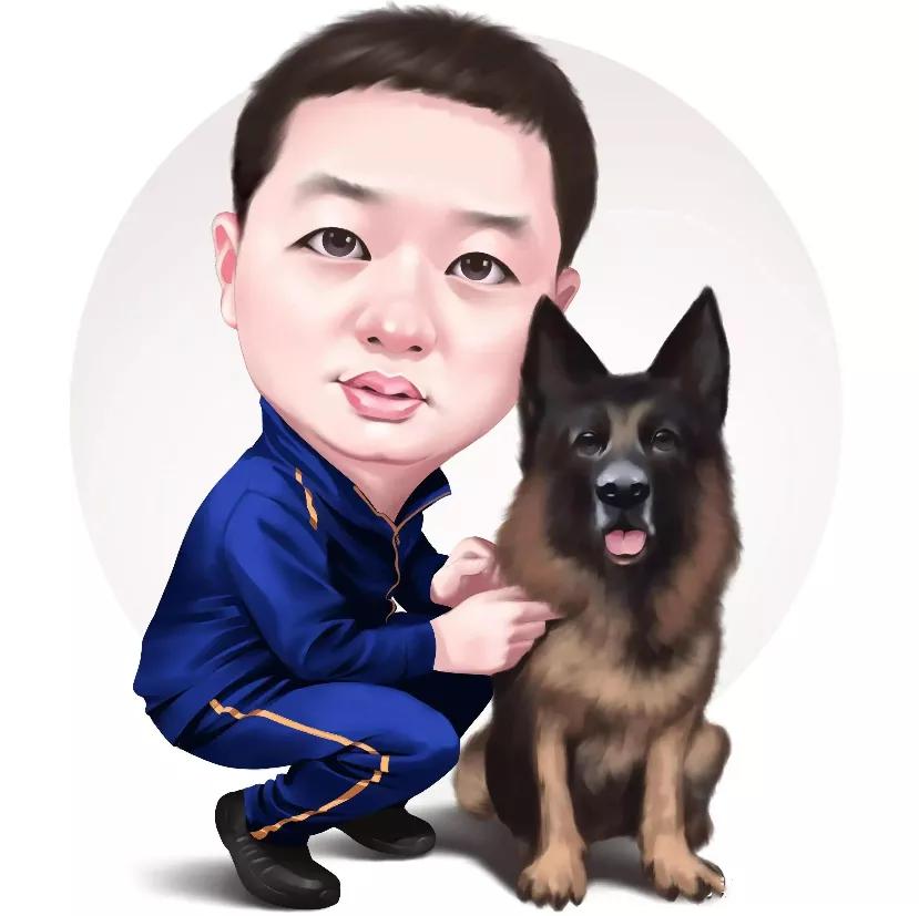 Change your avatar, the cartoon avatar with a strong hand-painted three ...