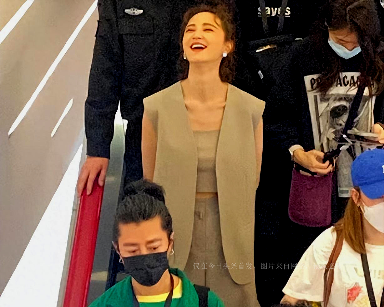 Photos of 40-year-old Zhang Xinyi's activities were exposed. After losing weight, she was ...