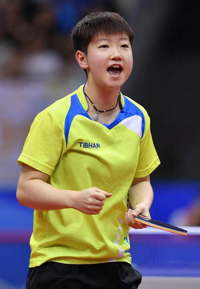 How good will Sun Yingsha with long hair look?Netizens put long hair on ...