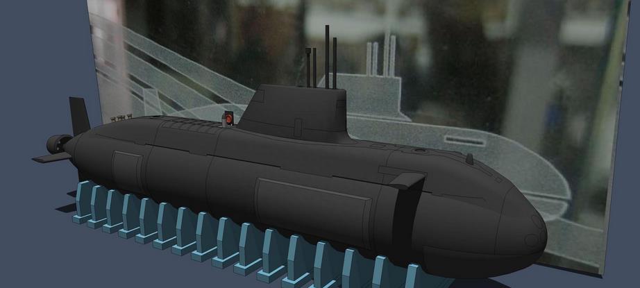 Type 095 nuclear attack submarine: uses a rare single-hull hull and can ...
