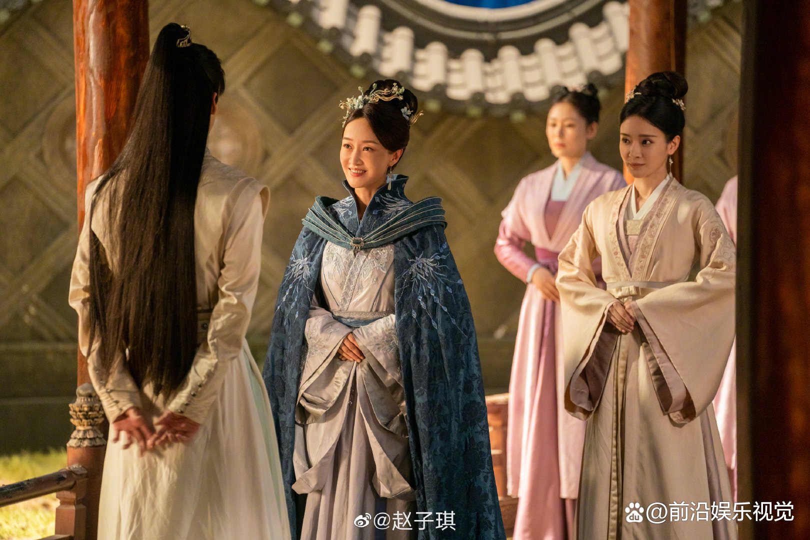 Mother-in-law's ceiling! Zhao Ziqi played Jiang Rou in "Long Wind Crossing", becoming a new ...