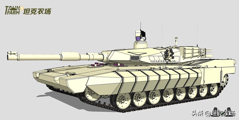 Russian netizens designed the American "Abrams X" tank in advance? - iMedia