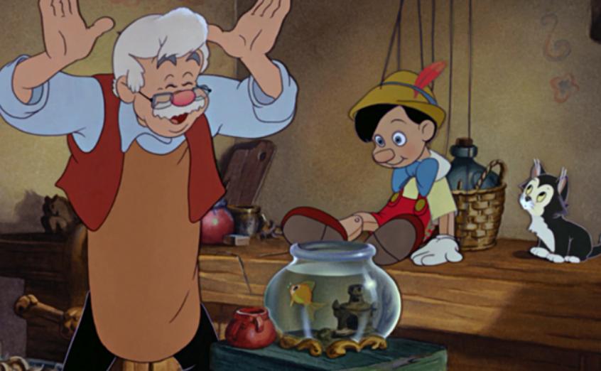What is the story of the movie "Pinocchio"? What kind of perception do ...