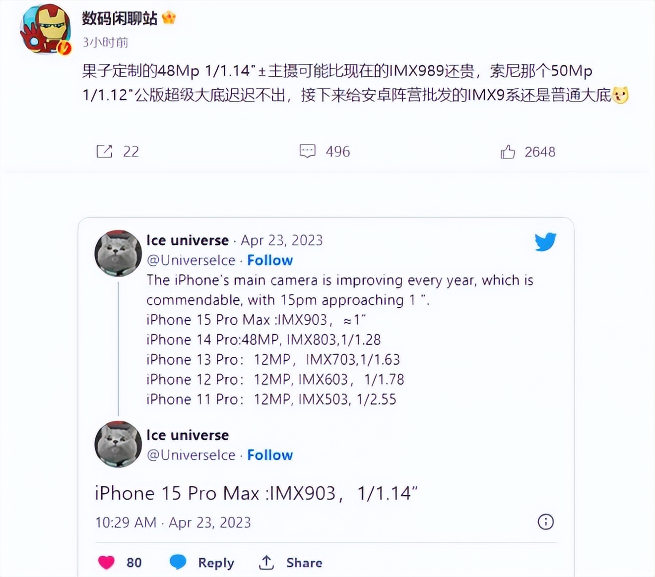 The cosmic artifact iPhone 15 has been released, and the iPhone 14 has ...