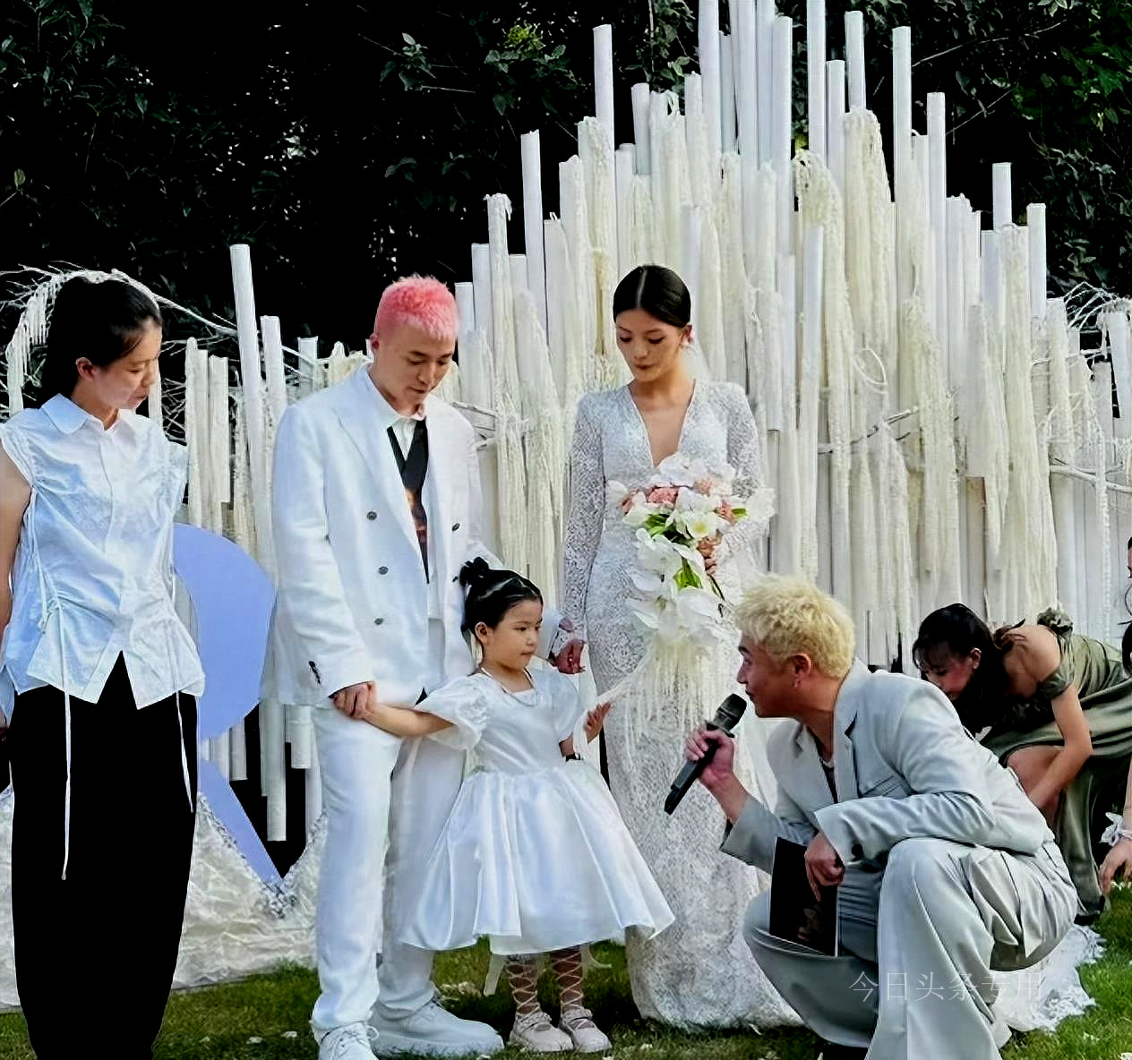 Rapper Jony J got married, and many friends in the industry came to ...