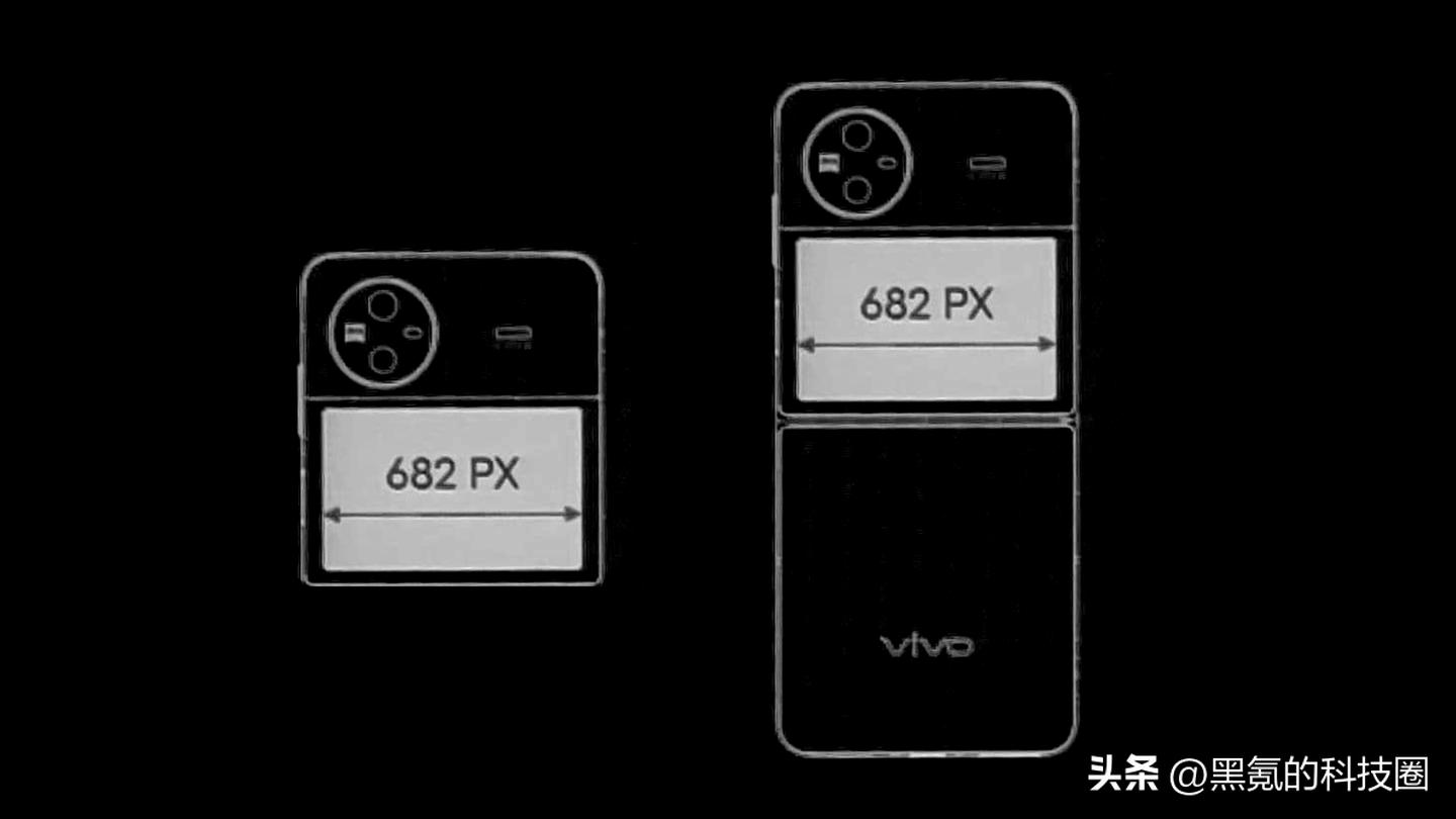 VIVO's first small folding real machine VIVO X Filp exposure: large ...