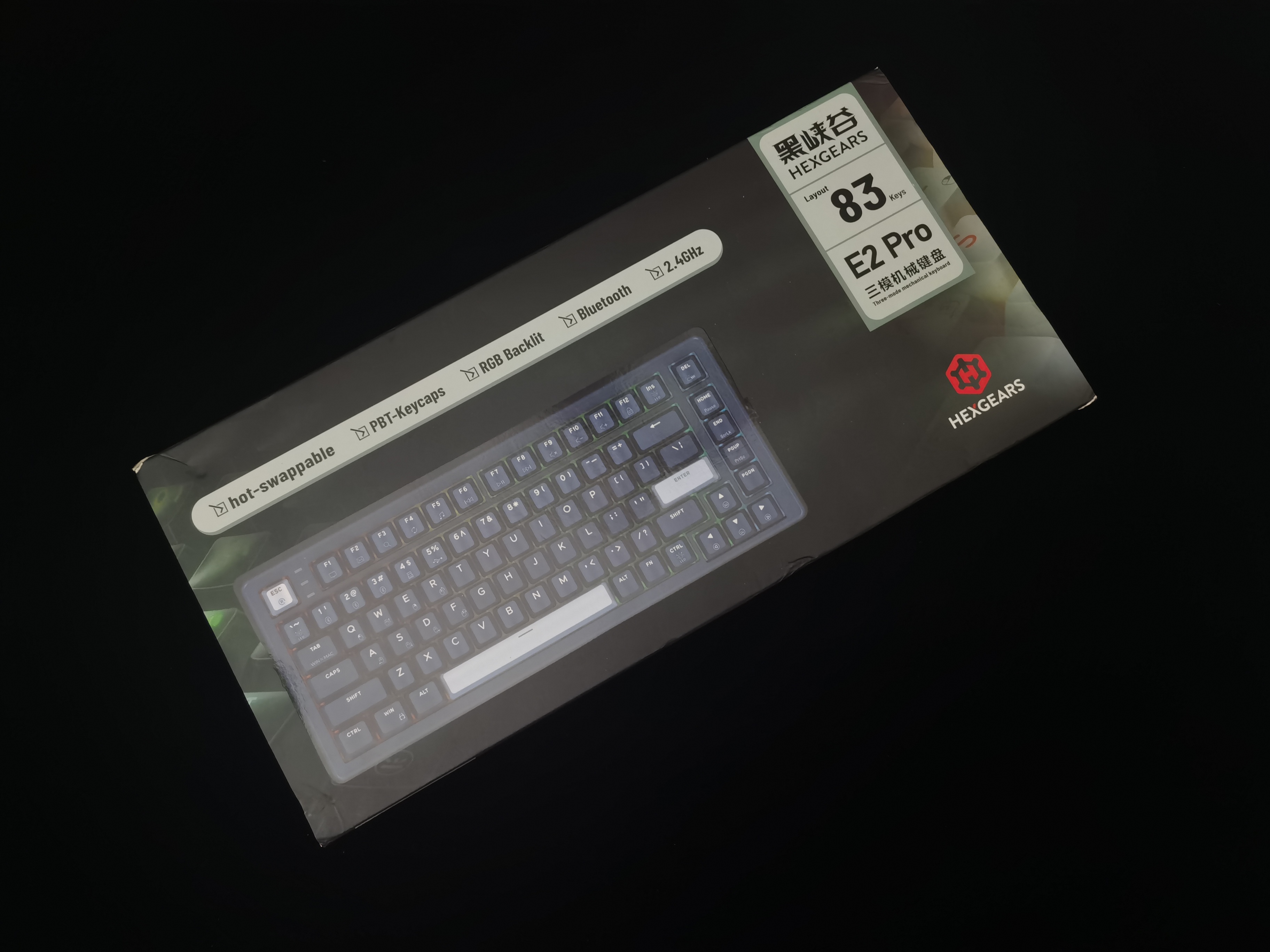 Buy the switch and get the keyboard free Three-mode hot-swappable customized Gasket structure ...