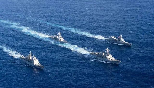 The situation is tense! Military exercises in various sea areas ...