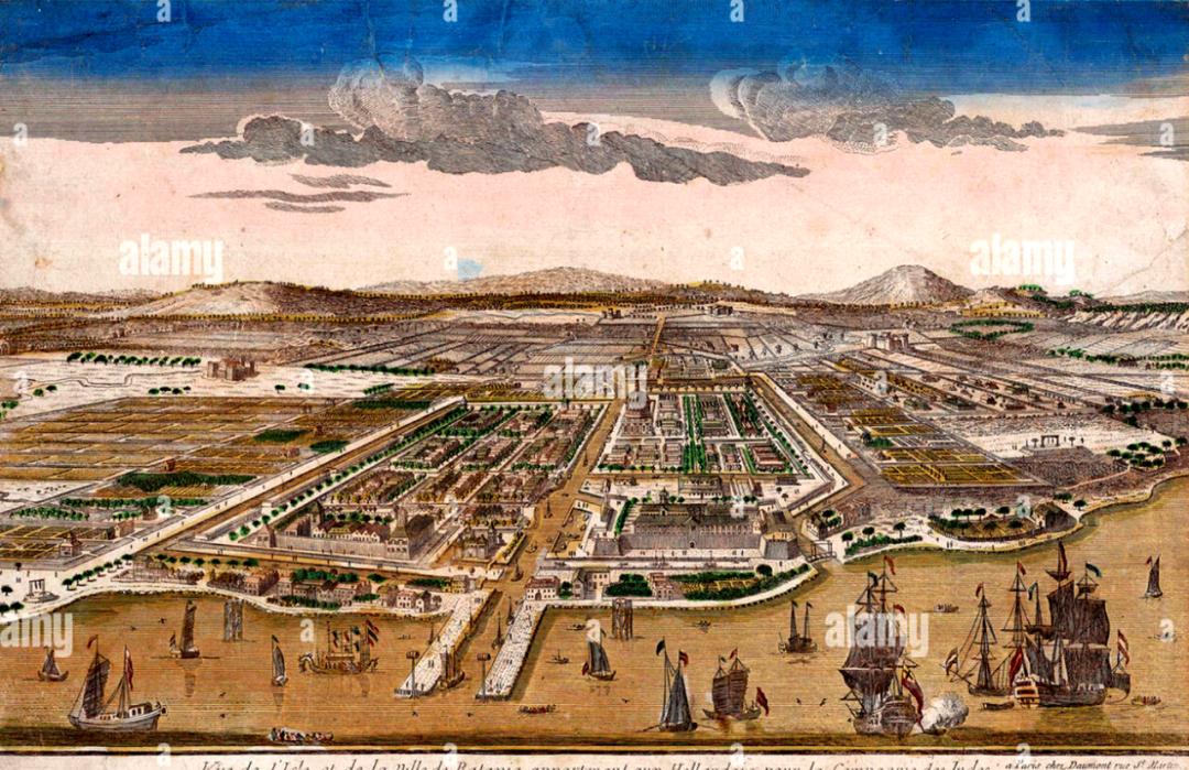 Changes in the name of Jakarta from Dutch colonization to Japanese ...