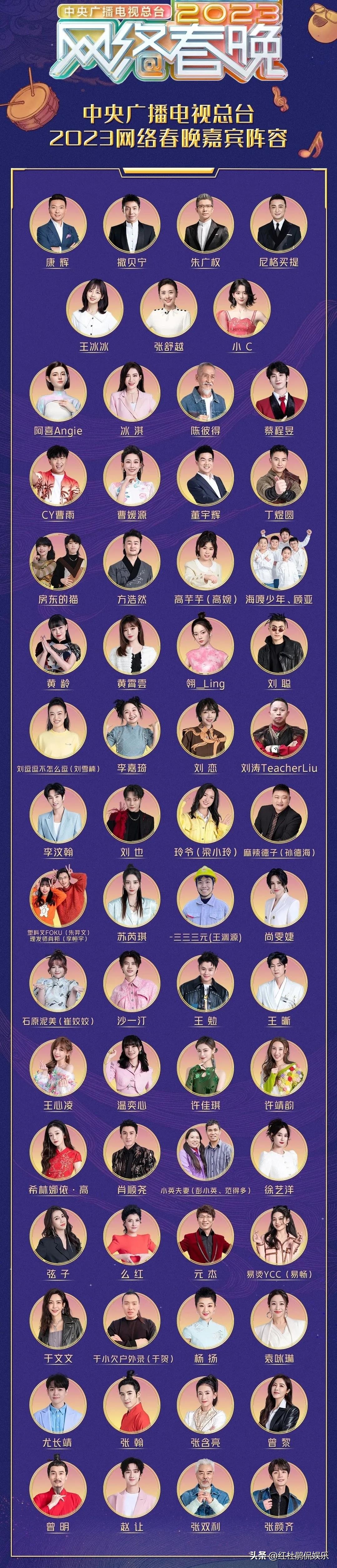 The 2023 CCTV Network Spring Festival Gala program list is released ...