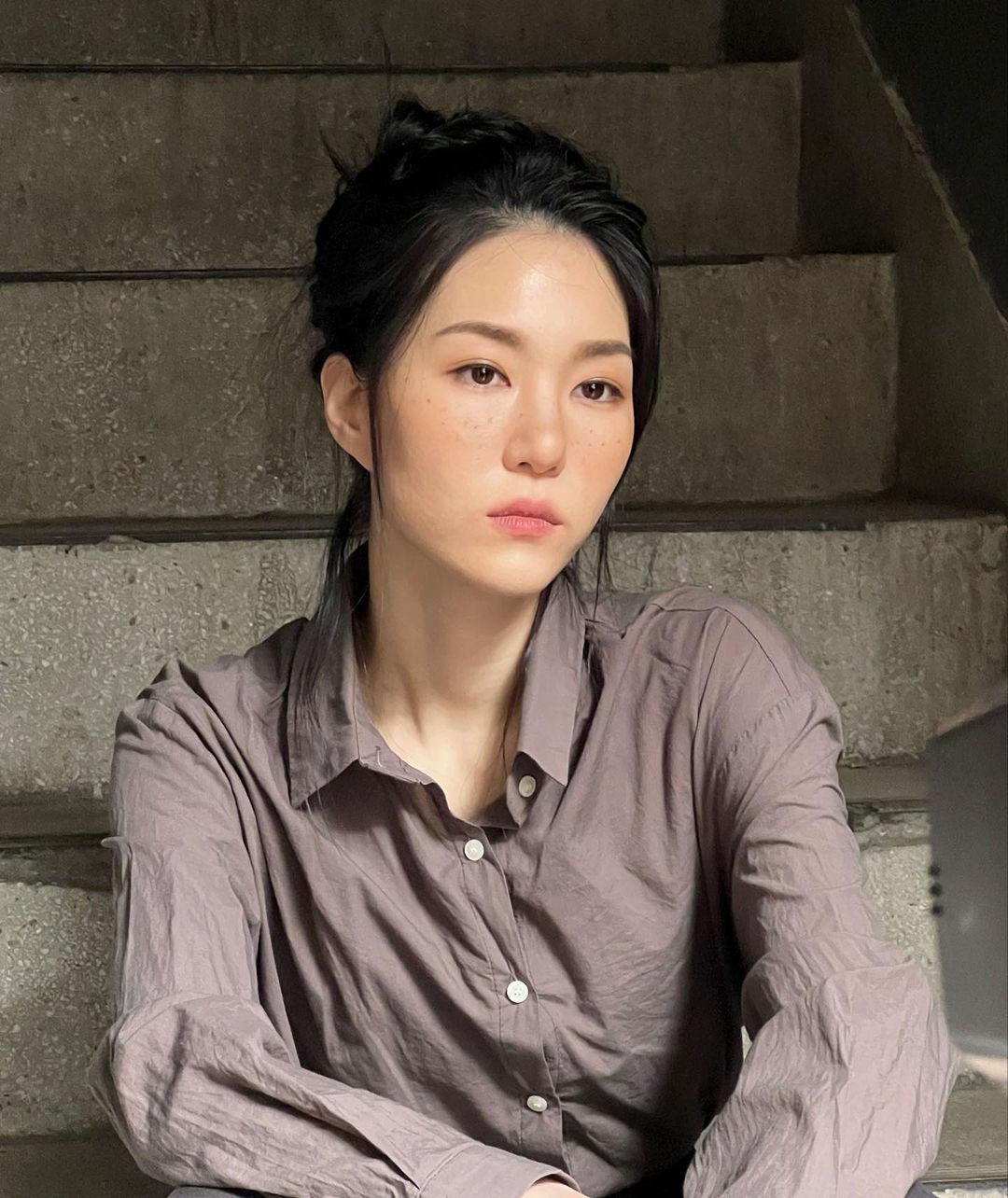 Too coincidental, the 29-year-old Korean actress Park Soo-ryeon fell ...