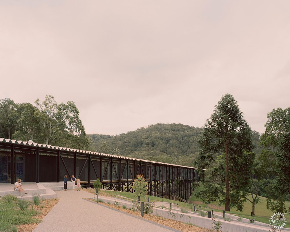 Artwork built on the bridge - Bundanon Art Museum - iNEWS
