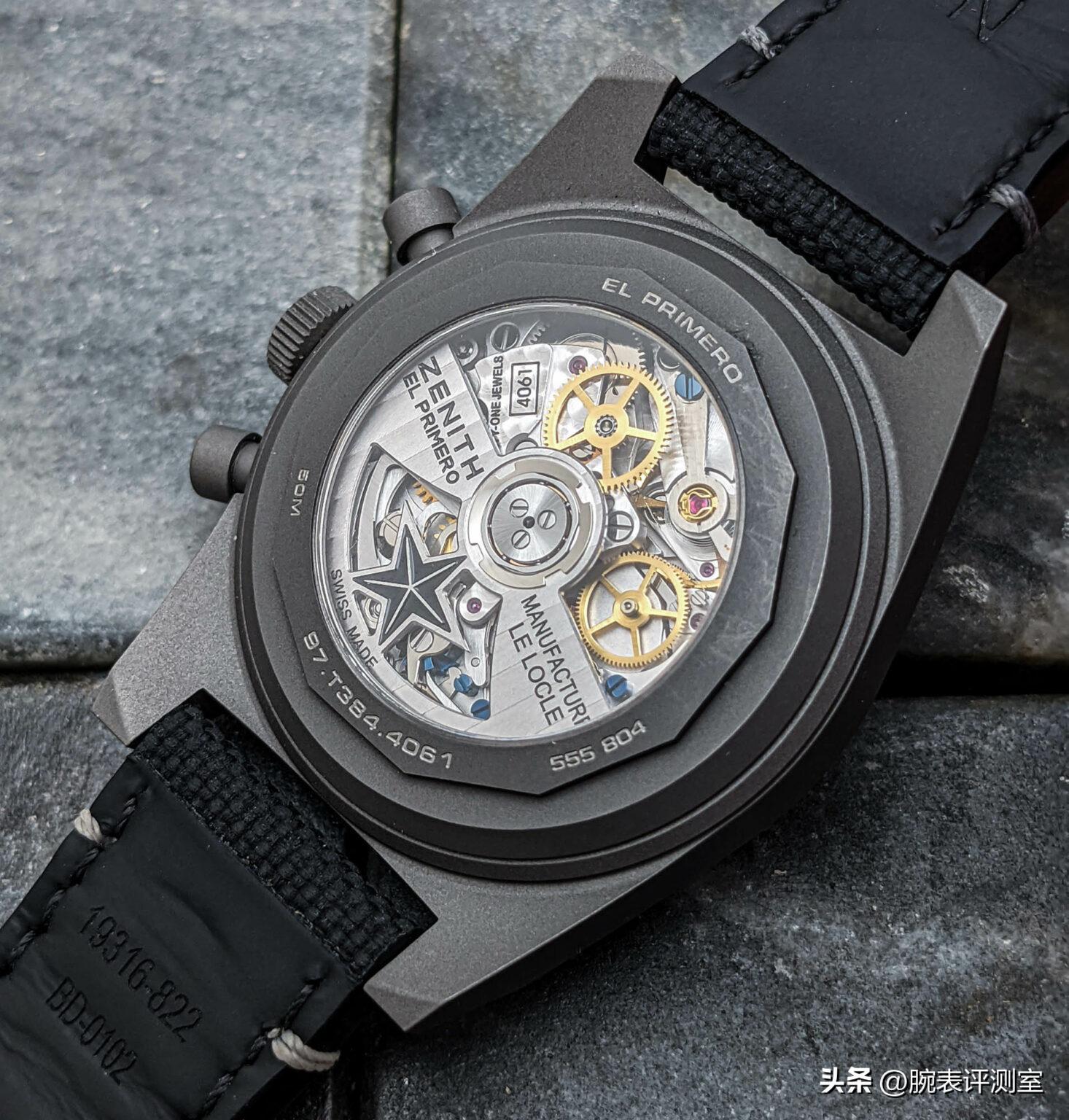 Zenith Chronomaster Revival "Shadow" Chronograph - iMedia