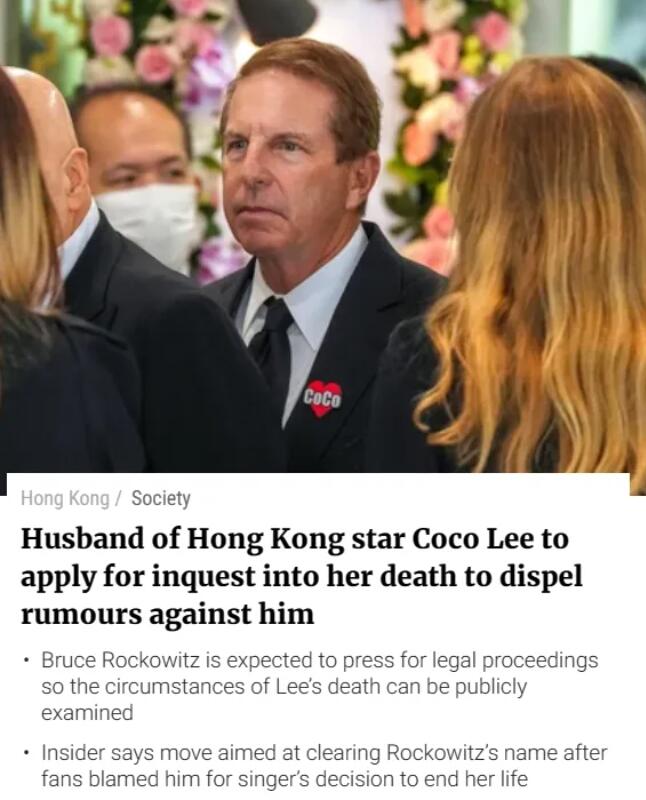 Coco Lee's husband was revealed to have cheated on her husband during ...