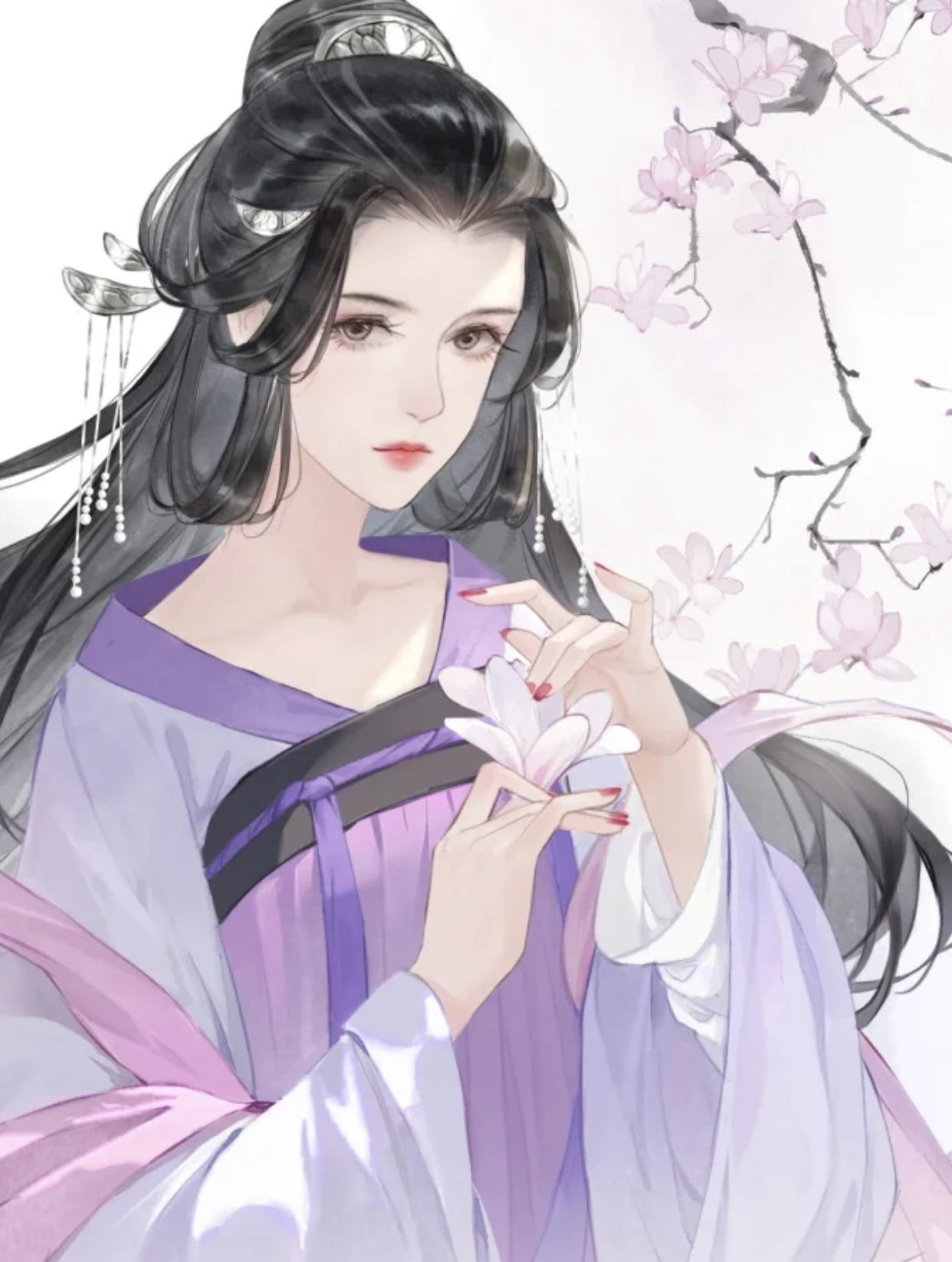 Illustrations of ancient-style characters, the beauty is so beautiful ...