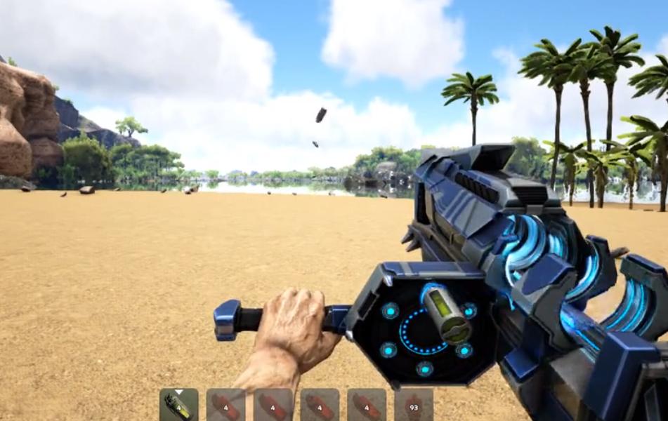 Very terrifying existence, "Ark Survival Evolved" Tek howitzer can have ...