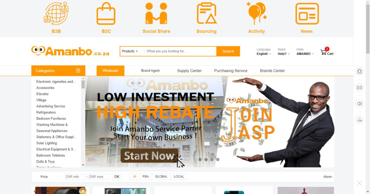 Inventory of the top 10 e-commerce platforms in South Africa, what are ...