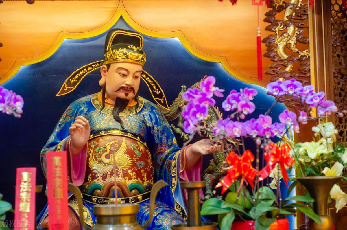 Yuelao is the god of red happiness in charge of marriage in Han ...