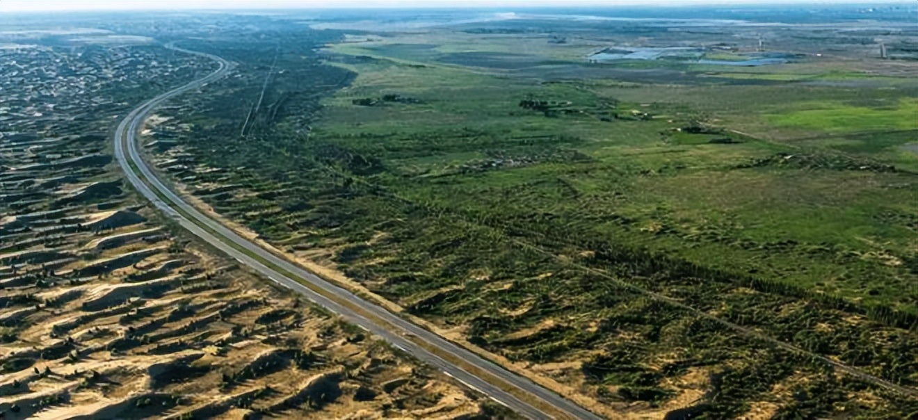 The Mu Us Desert is about to disappear, why not the Taklamakan Desert ...