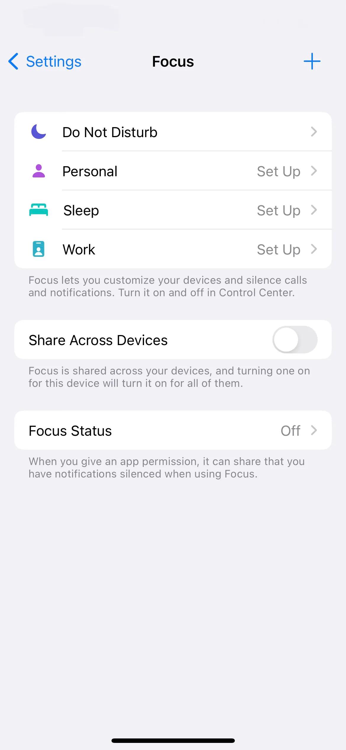 Personal settings for iOS system (iPhone 13 + iOS16.3) - iMedia