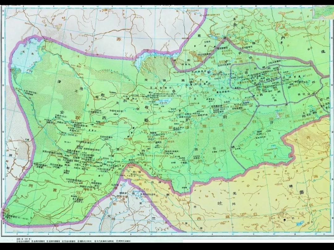 Map of the Tang Empire - iNEWS
