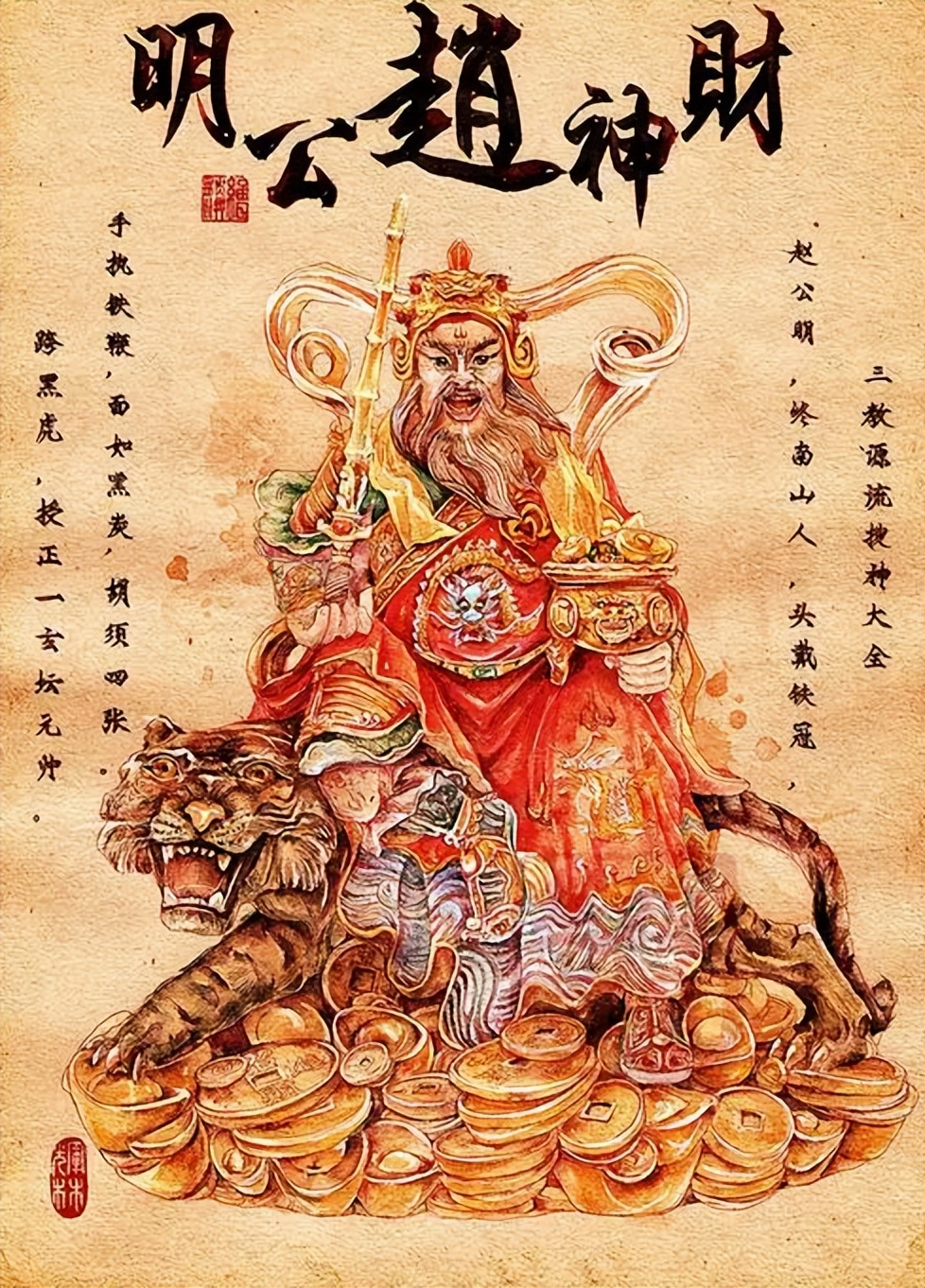 Who are the traditional door gods?Don't just remember Qin Qiong Jingde ...