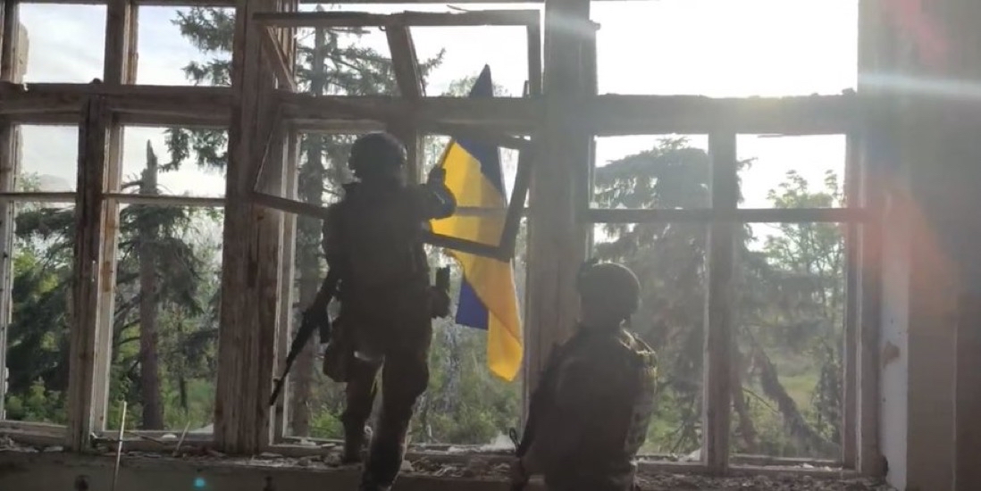 The first victory in the counterattack, the Ukrainian army recaptured ...