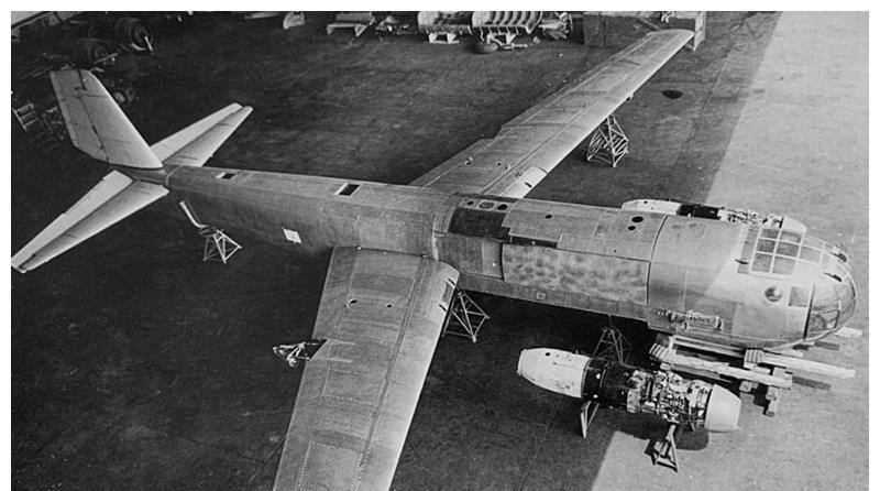 The original forward-swept wing bomber with advanced concept, the ...