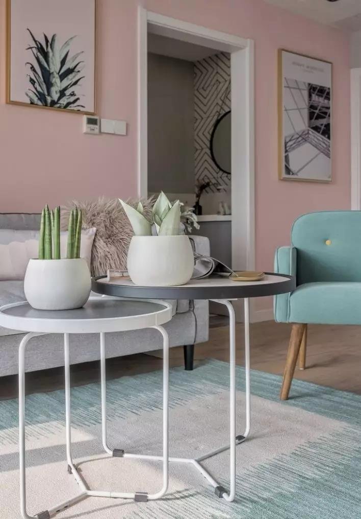 The 80-square-foot Nordic style is full of girls' hearts, and the whole ...