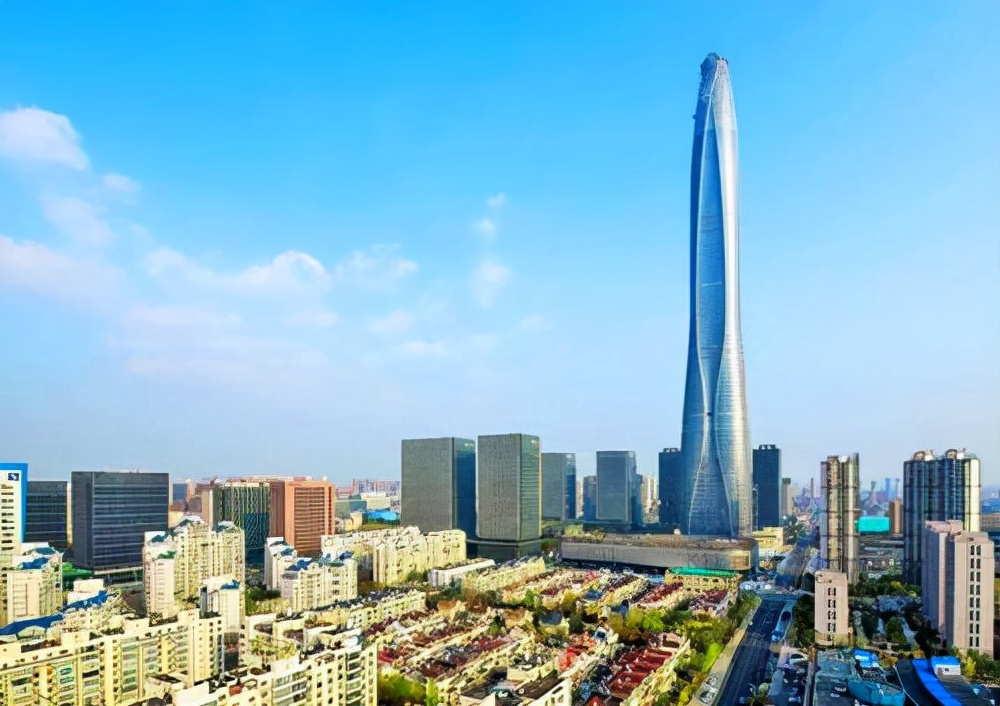 Tianjin's unique landmark building, which is called "Dinghai Shenzhu ...