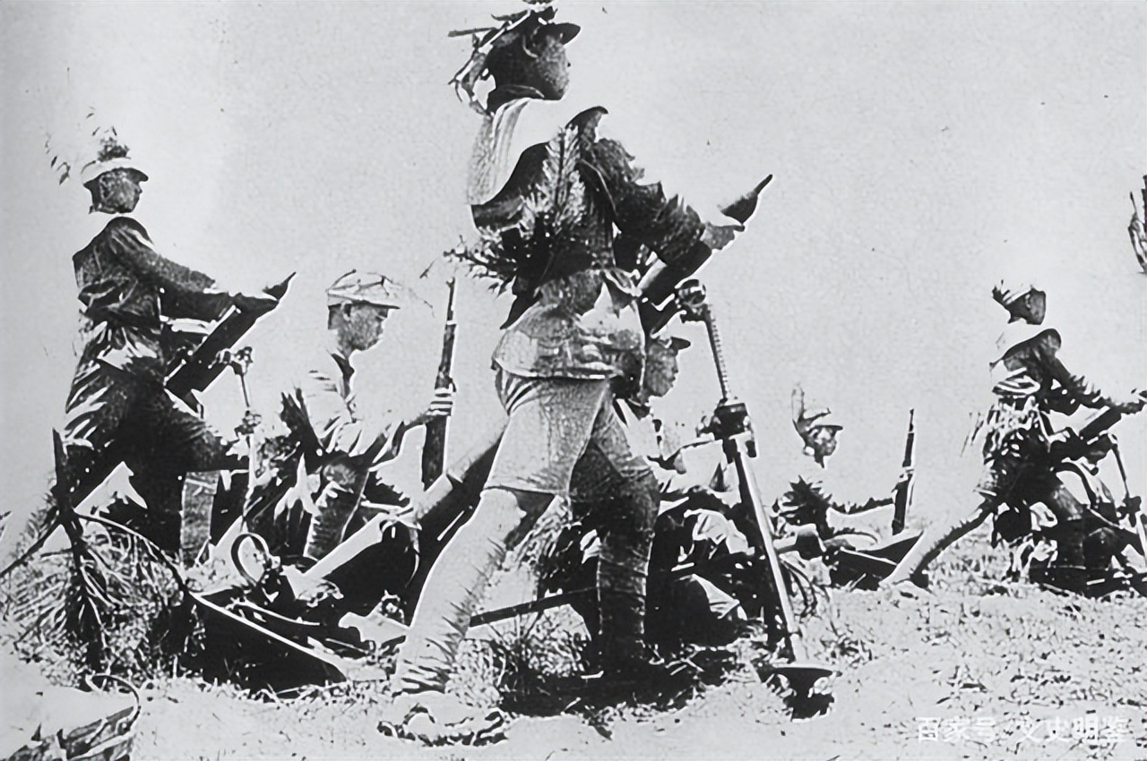 The reason why the strength of one division of the Japanese army could ...