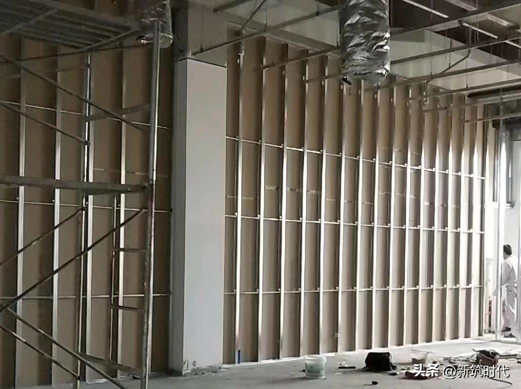 Construction technology and node method of light steel keel partition ...