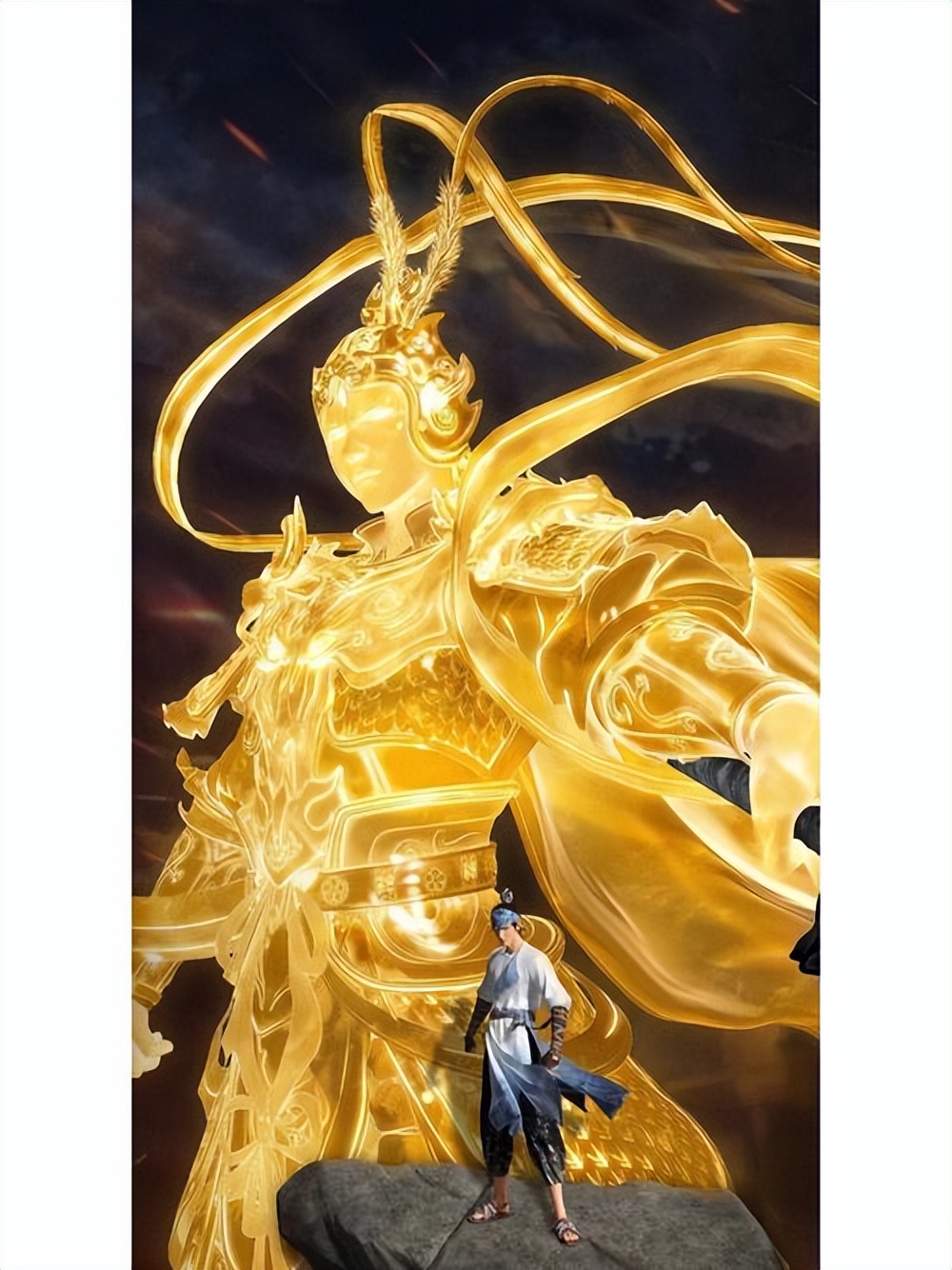 Discuss the role creation of the animated film "New God List: Yang Jian ...